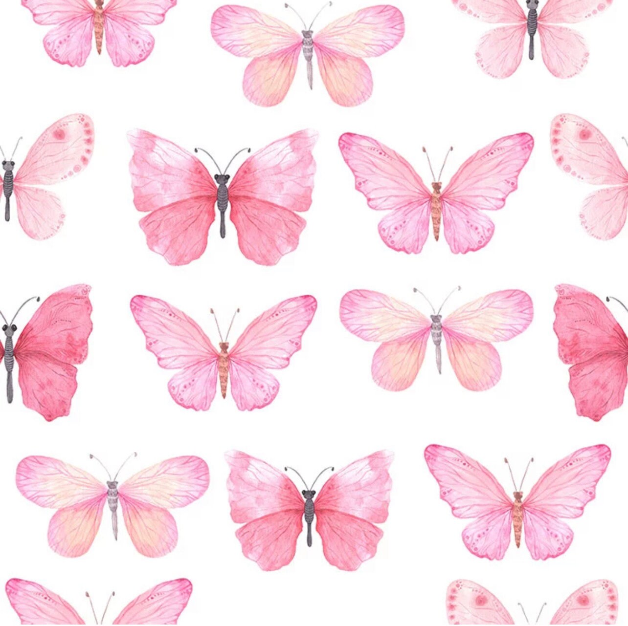 Pink Butterflies Paper Napkins for Decoupage and Other Crafts - Etsy
