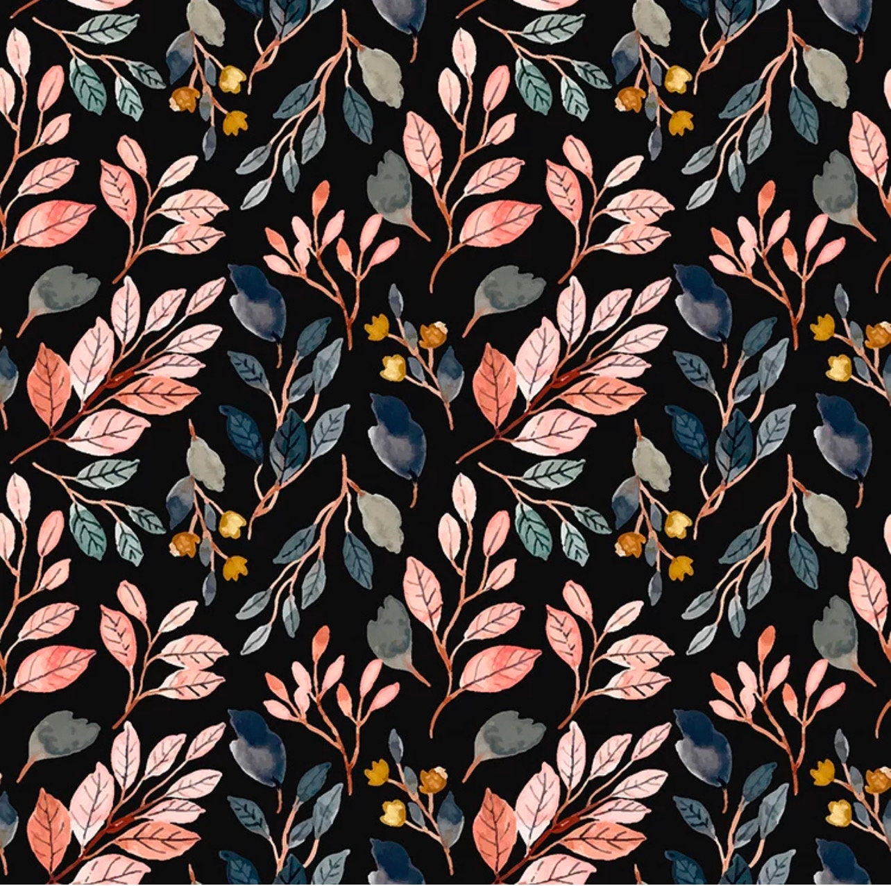 Dark Floral Pattern Paper Napkins for Decoupage and Other Crafts - Etsy