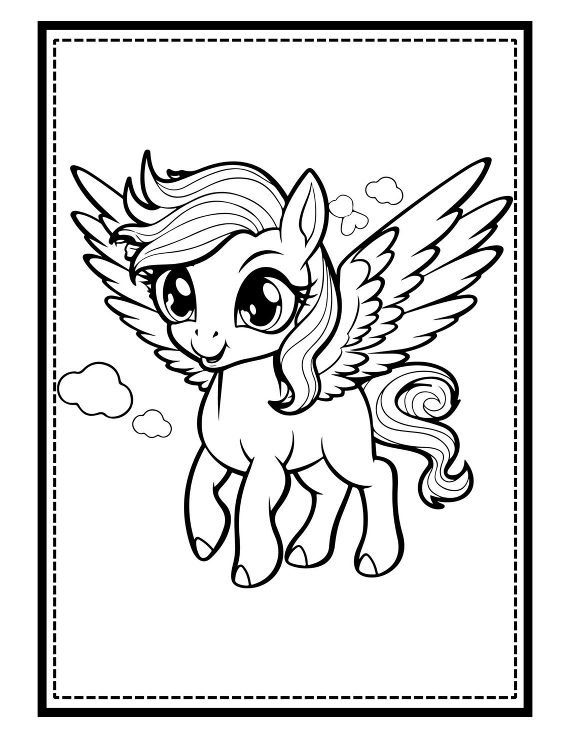 Coloring Book for Children PDF - Etsy