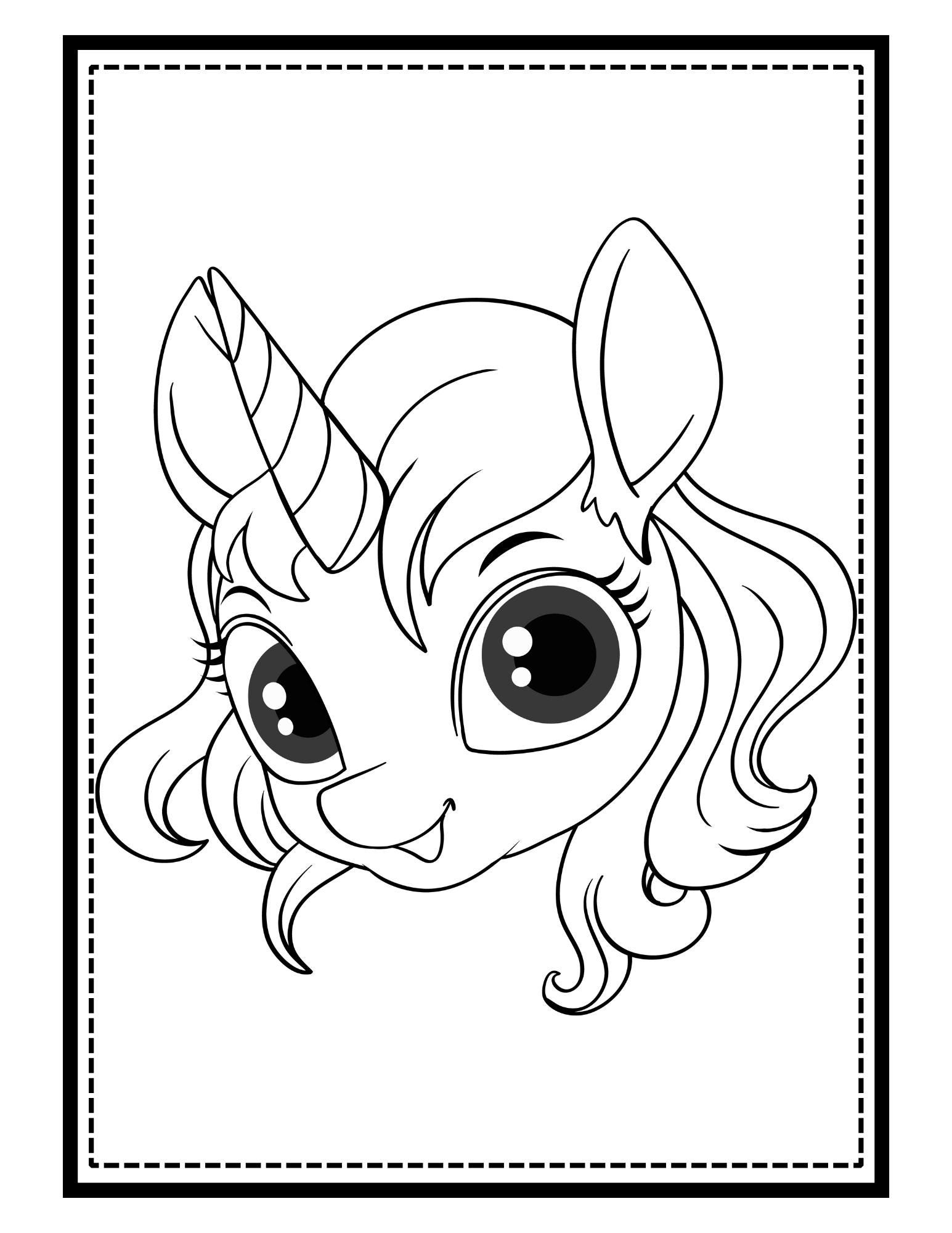 Coloring Book for Children PDF - Etsy