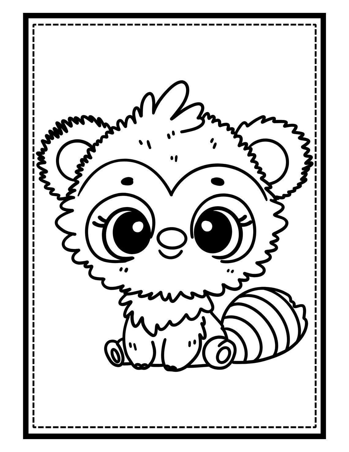 Coloring Book for Children PDF - Etsy