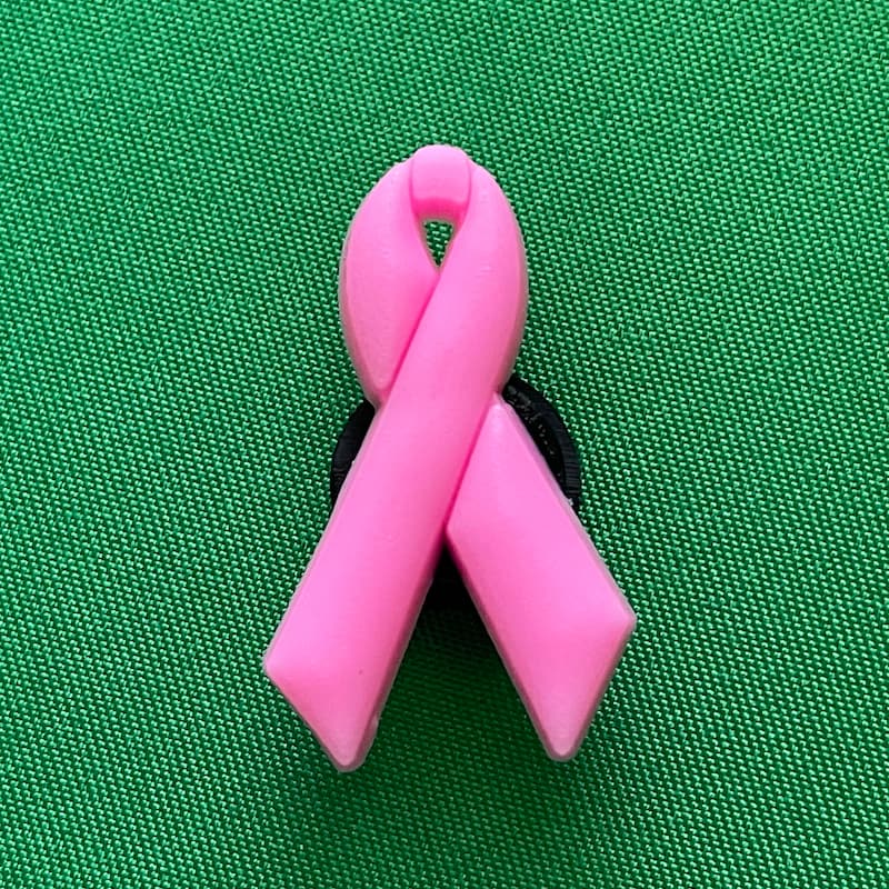 Pink Ribbon Beads - Etsy