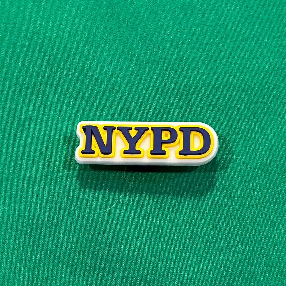 NYPD Police Shoe Charm - Etsy