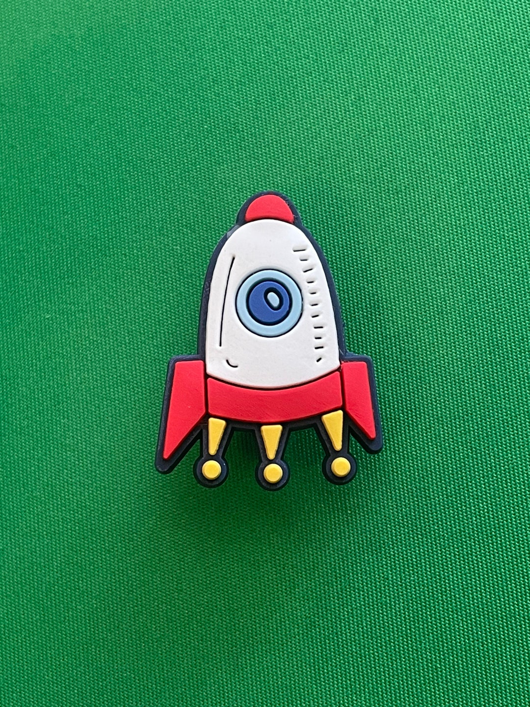 Rocket Ship Shoe Charm - Etsy