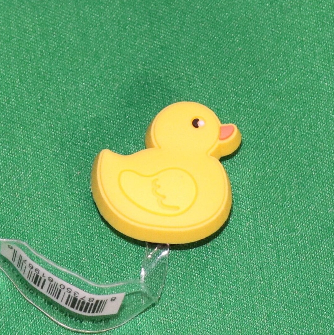 Yellow Rubber Duck Shoe Charm - Etsy