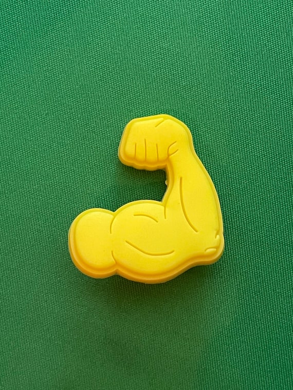 Flexing Arm Muscle Workout Gym Shoe Charm - Etsy