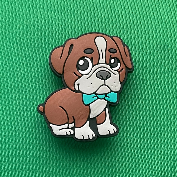 Boxer Charm - Etsy