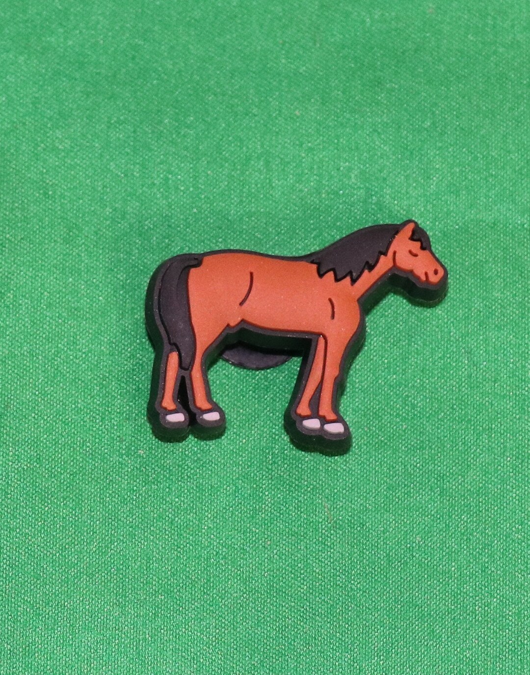 Brown Horse Shoe Charm - Etsy
