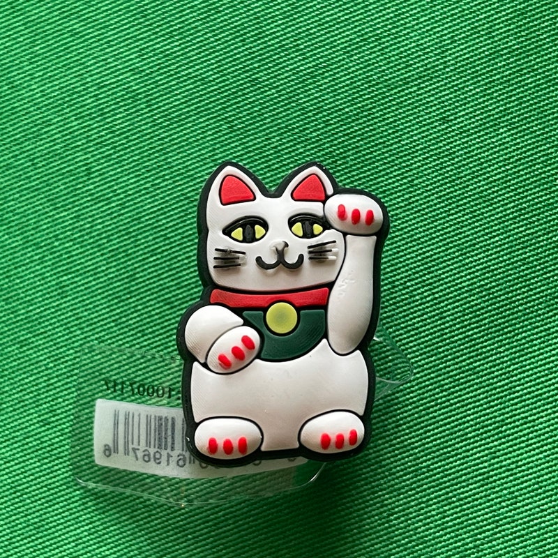 Lucky Cat Charm - Etsy