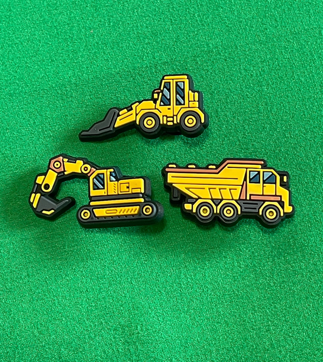 Yellow HD Construction Set Shoe Charms - Etsy