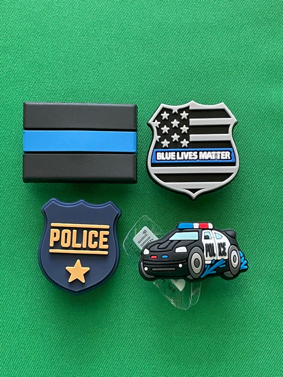 Police Shoe Charms Set | Etsy