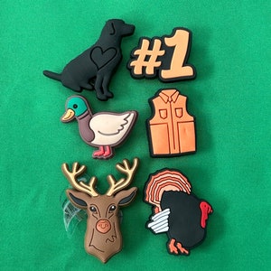 Hunting Theme Shoe Charm Set - Etsy