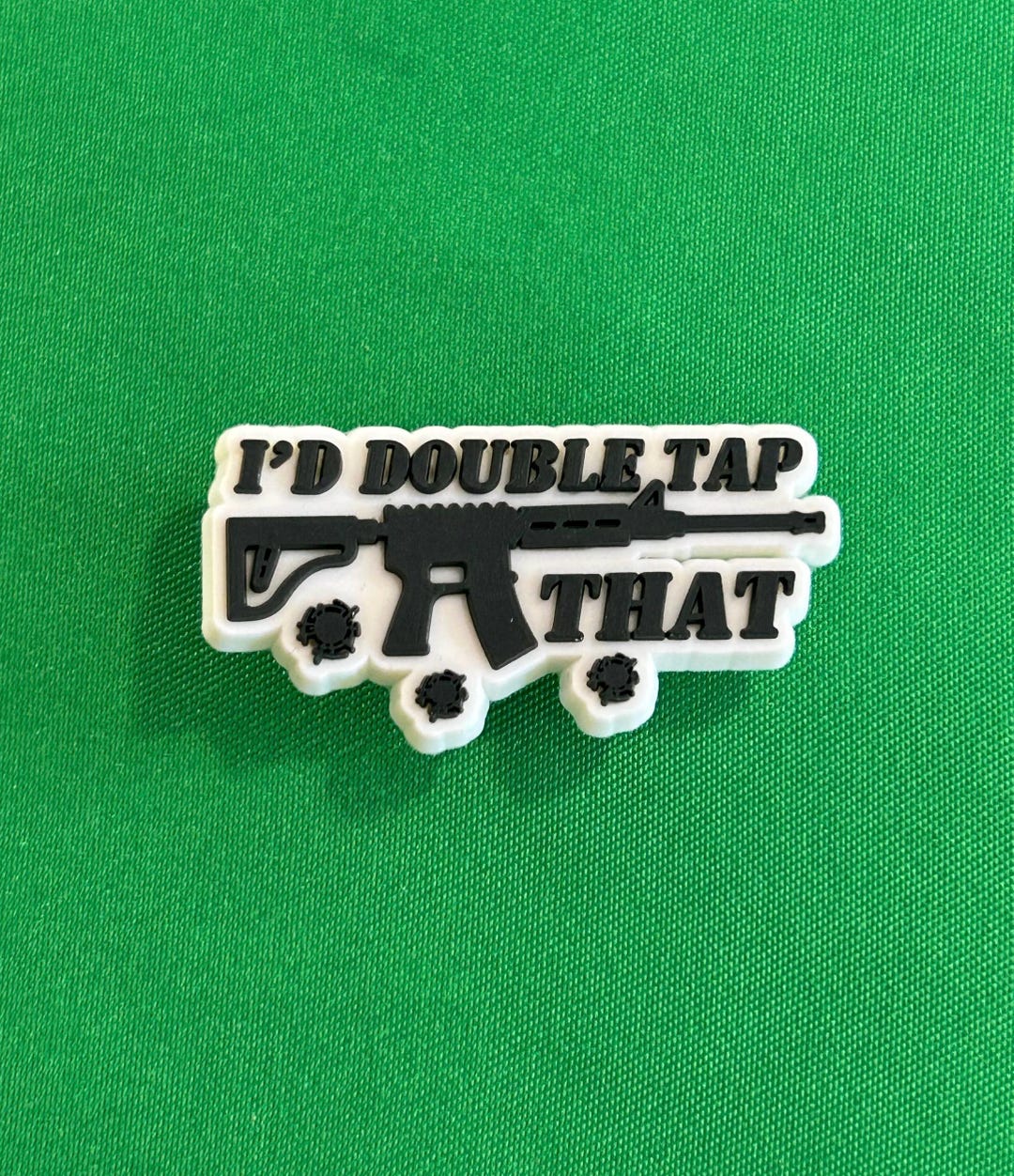 I’d Double Tap That Gun Rights Shoe Charm - Etsy