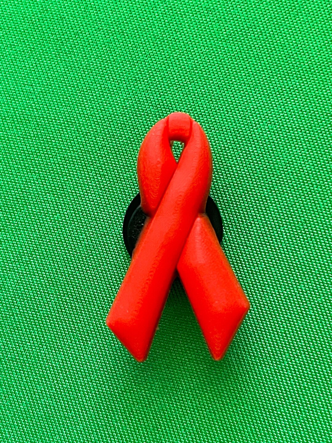 Red Awareness Ribbon Shoe Charm - Etsy