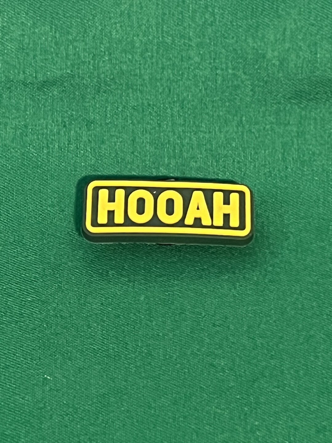 Hooah Military Marines Shoe Charm - Etsy