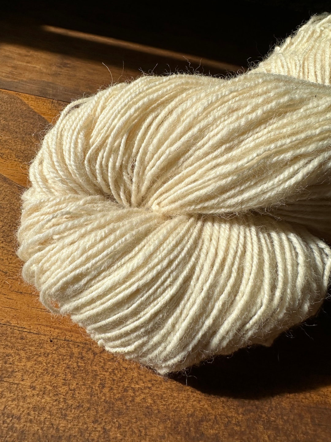 Handspun Yarn / Cheviot / 2-ply - Etsy
