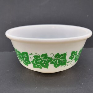 Hazel Atlas Ivy Bowl - Etsy