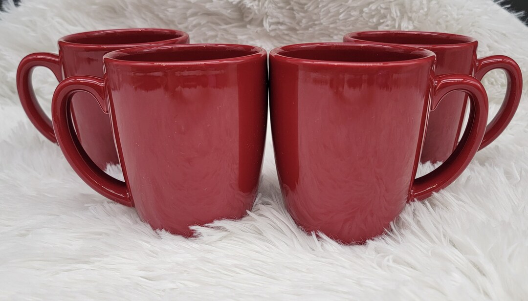 Corelle Stoneware Mugs - Set of 4 - Etsy