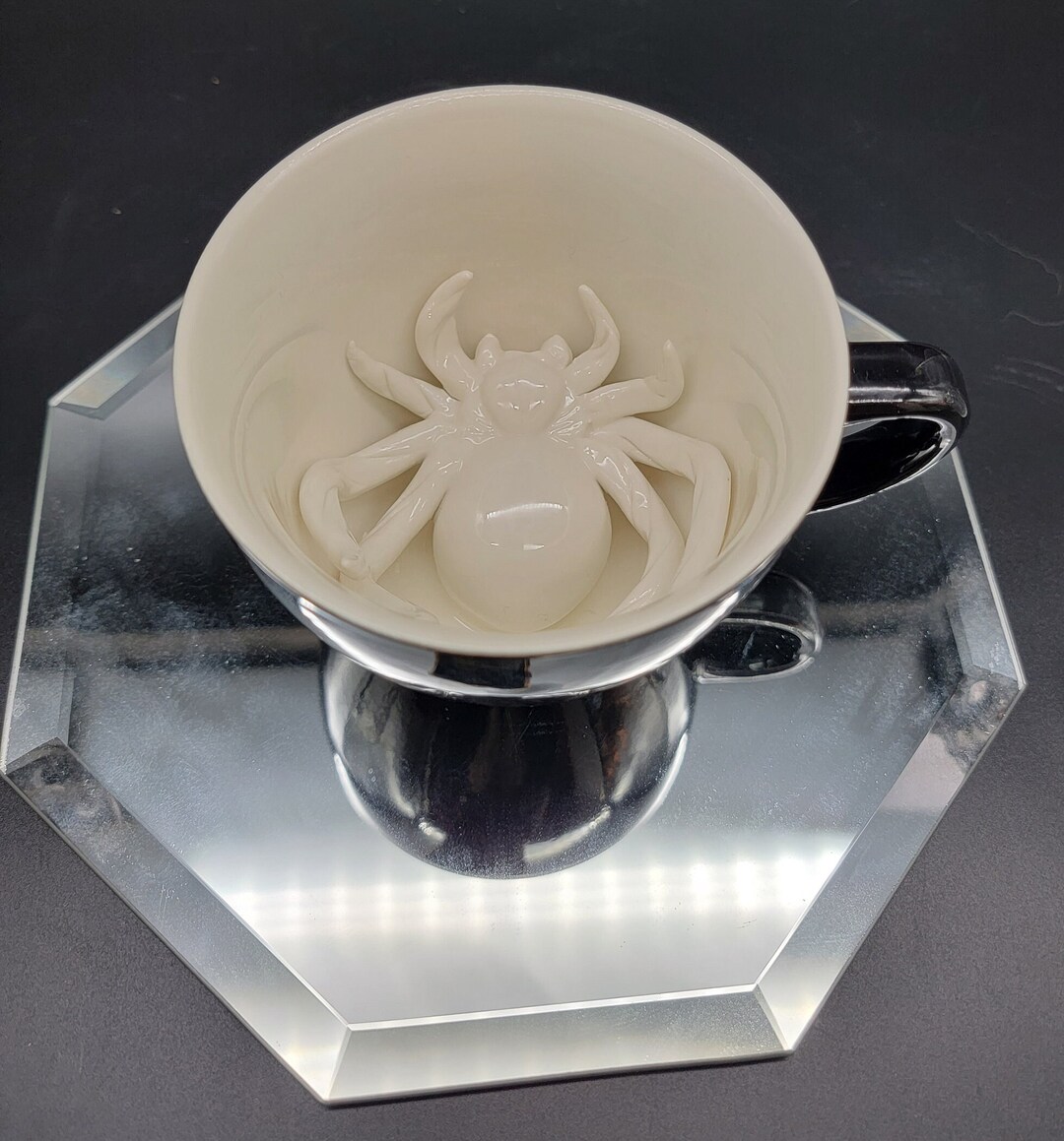 Creature Cups Hidden Spider Mug Halloween Mug Spooky Mug - Etsy