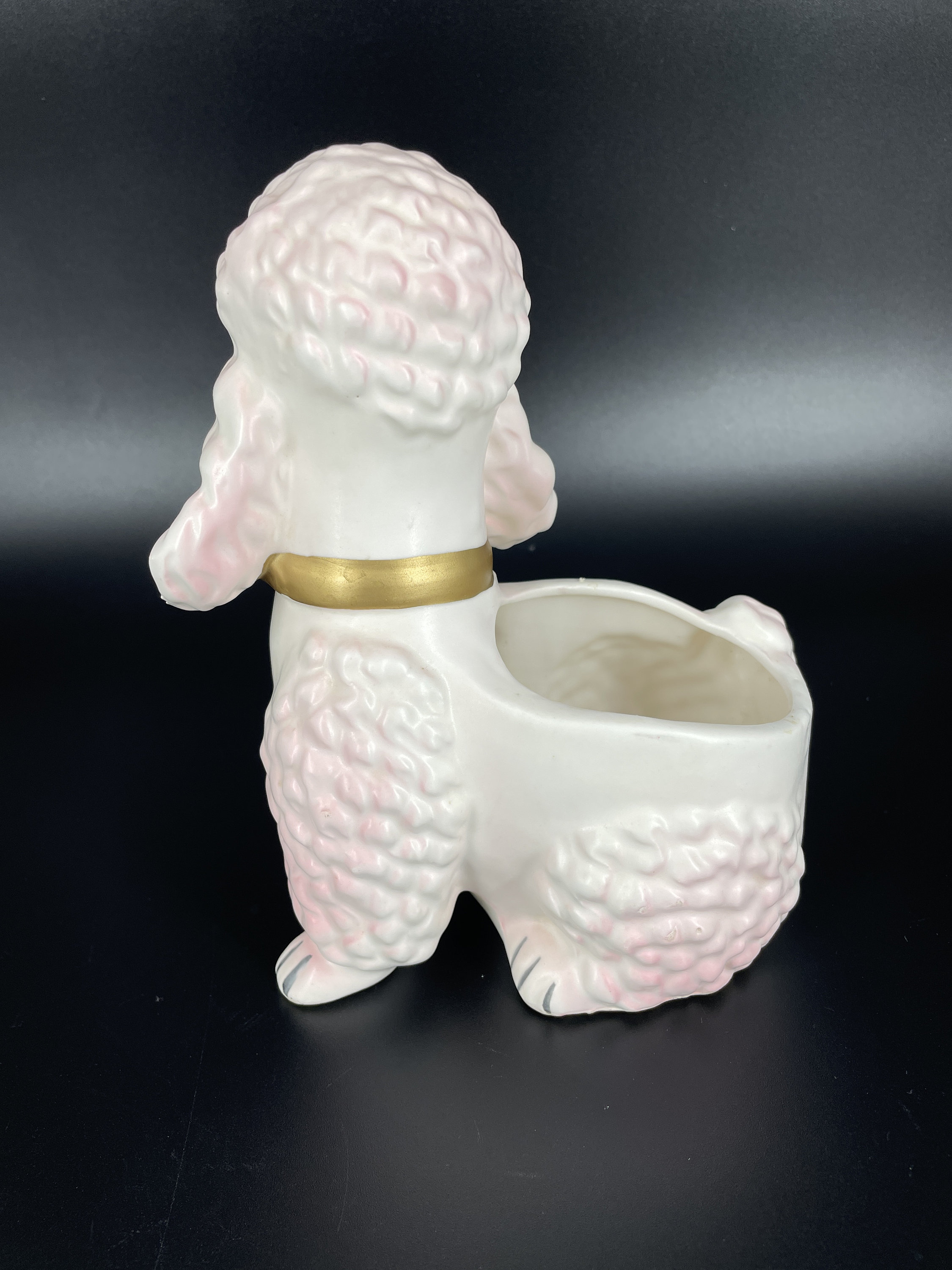 1950's Napco Pink Poodle Planter - Etsy
