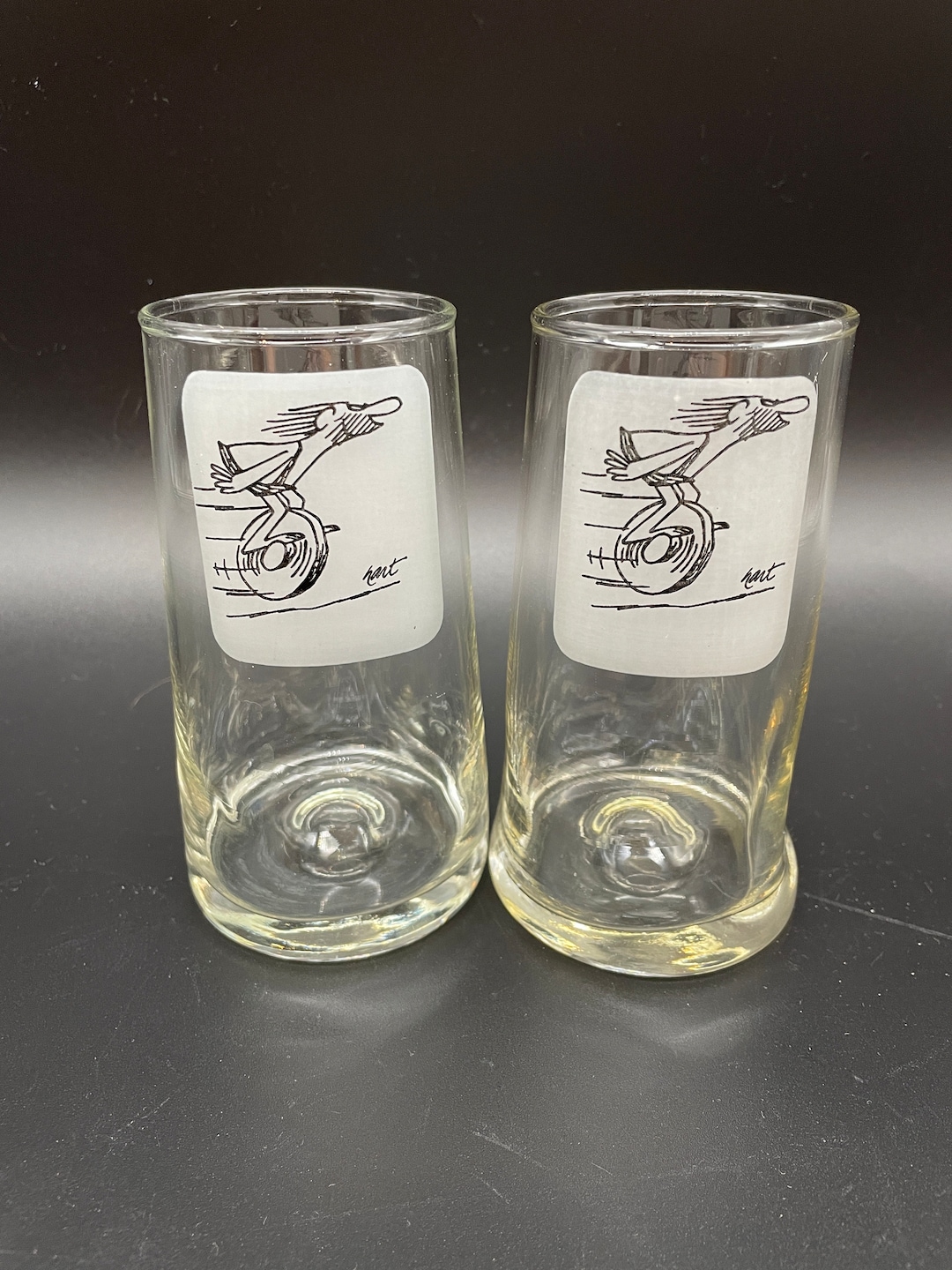 BC Comics Johnny Hart Vintage 70s Thor Caveman Set 2 Pinched Glasses - Etsy