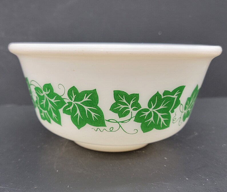 Hazel Atlas Ivy Bowl - Etsy