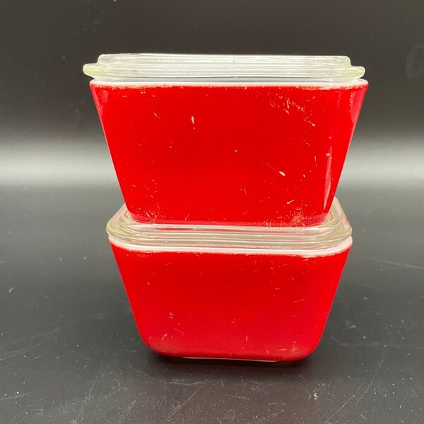 Red Pyrex - Etsy