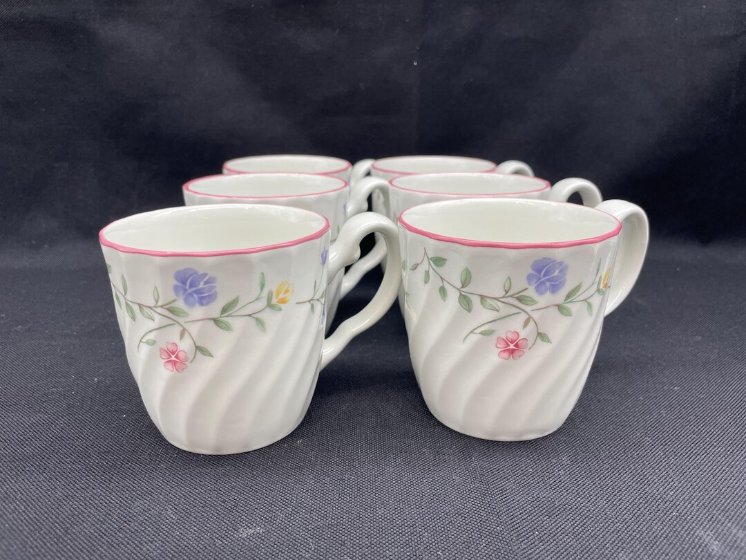 Johnson Brothers Summer Chintz Coffee Mugs Set of 6 - Etsy