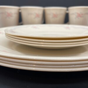 Corelle 12 Piece English Breakfast Dinnerware Set (4 Dinner Plates, 4 ...