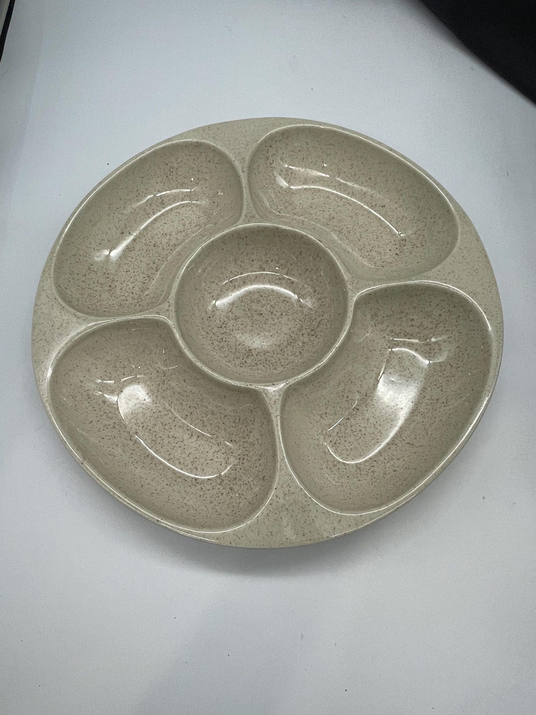 MCM Red Wing Pottery Chip and Dip/crudete Server - Etsy