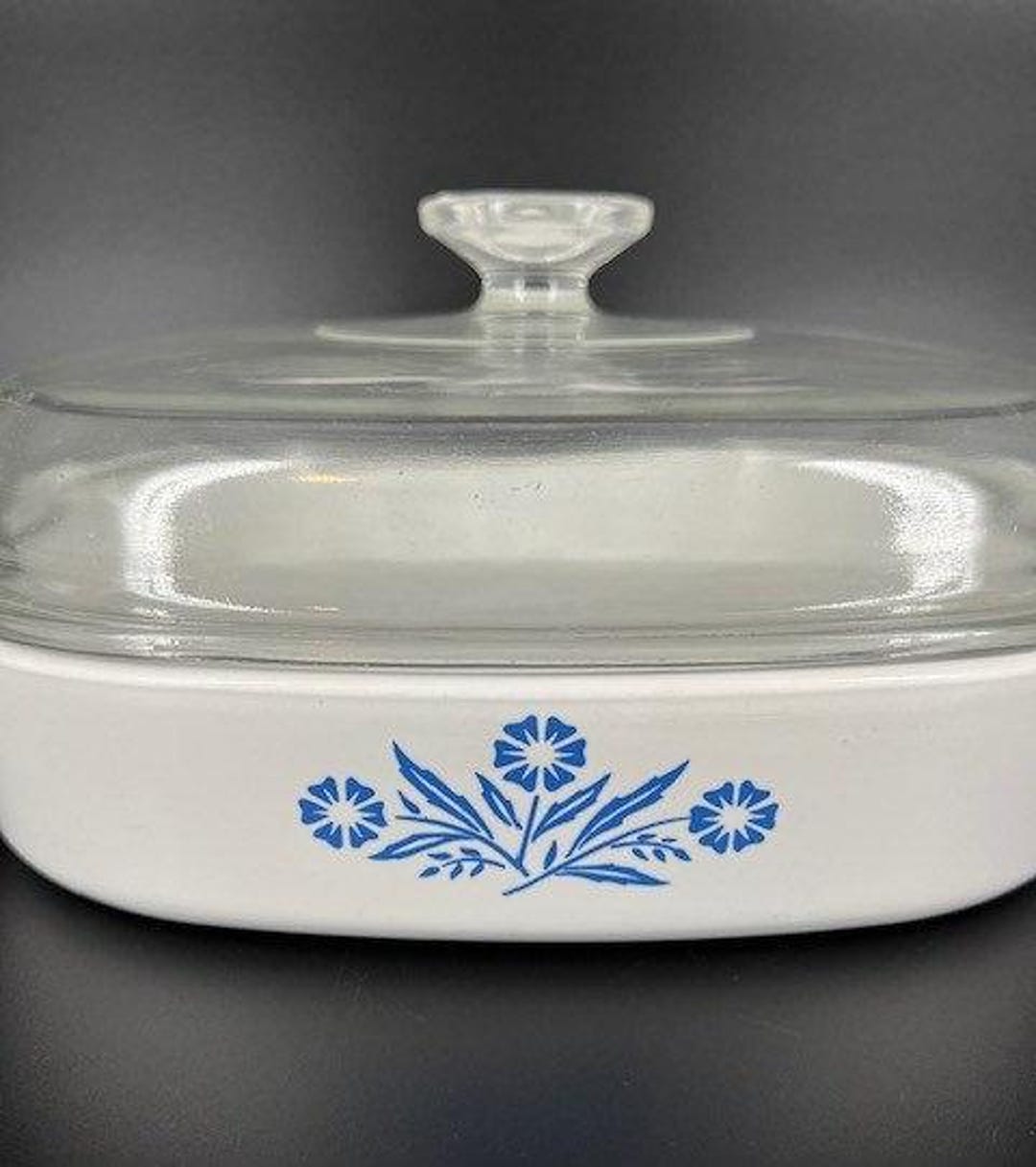 Corning Blue Cornflower Dutch Oven A-10-B With Lid - Etsy