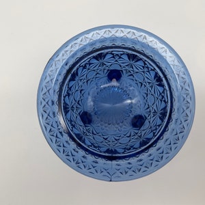 Vintage Fenton Aqua Blue Daisy Button Kettle Cauldron Candle Holder - Etsy