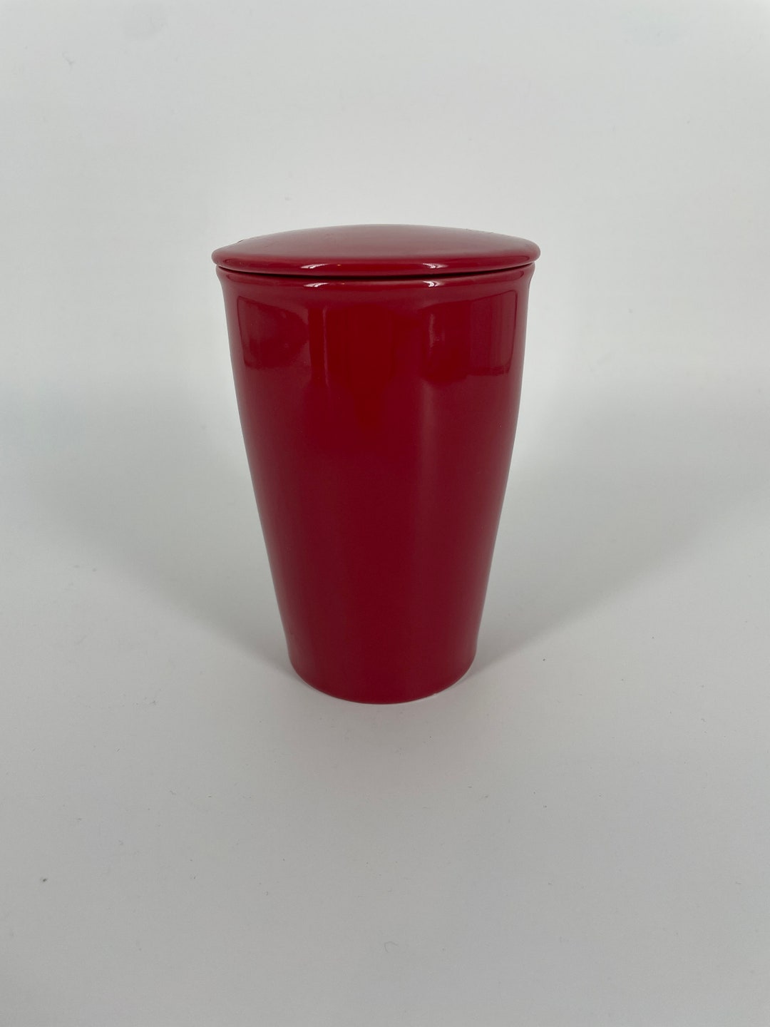 Tea Forte Kati Cup With Lid Red - Etsy