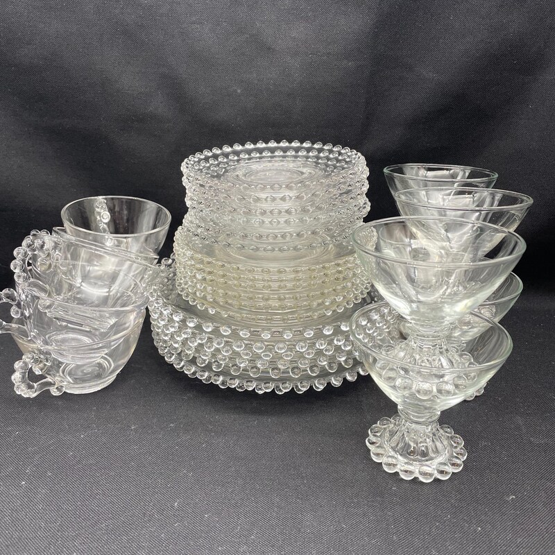 Vintage Candlewick Glassware - Etsy