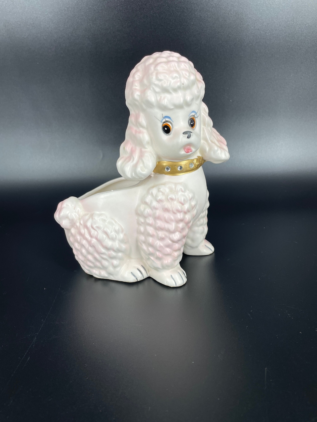 1950's Napco Pink Poodle Planter - Etsy