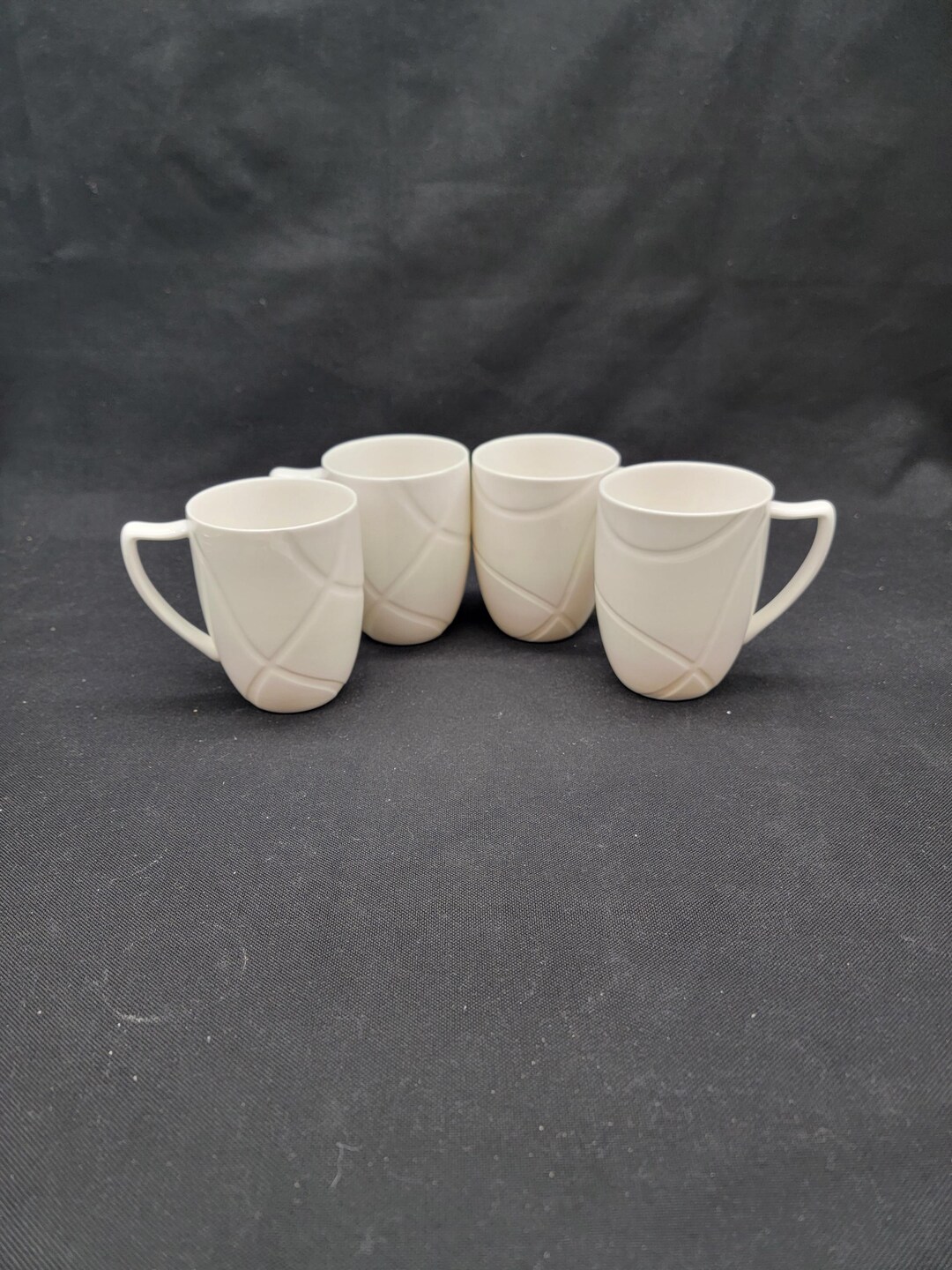 Lenox Vibe China Mugs Set of 4 - Etsy