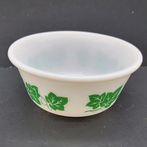 Hazel Atlas Ivy Bowl - Etsy