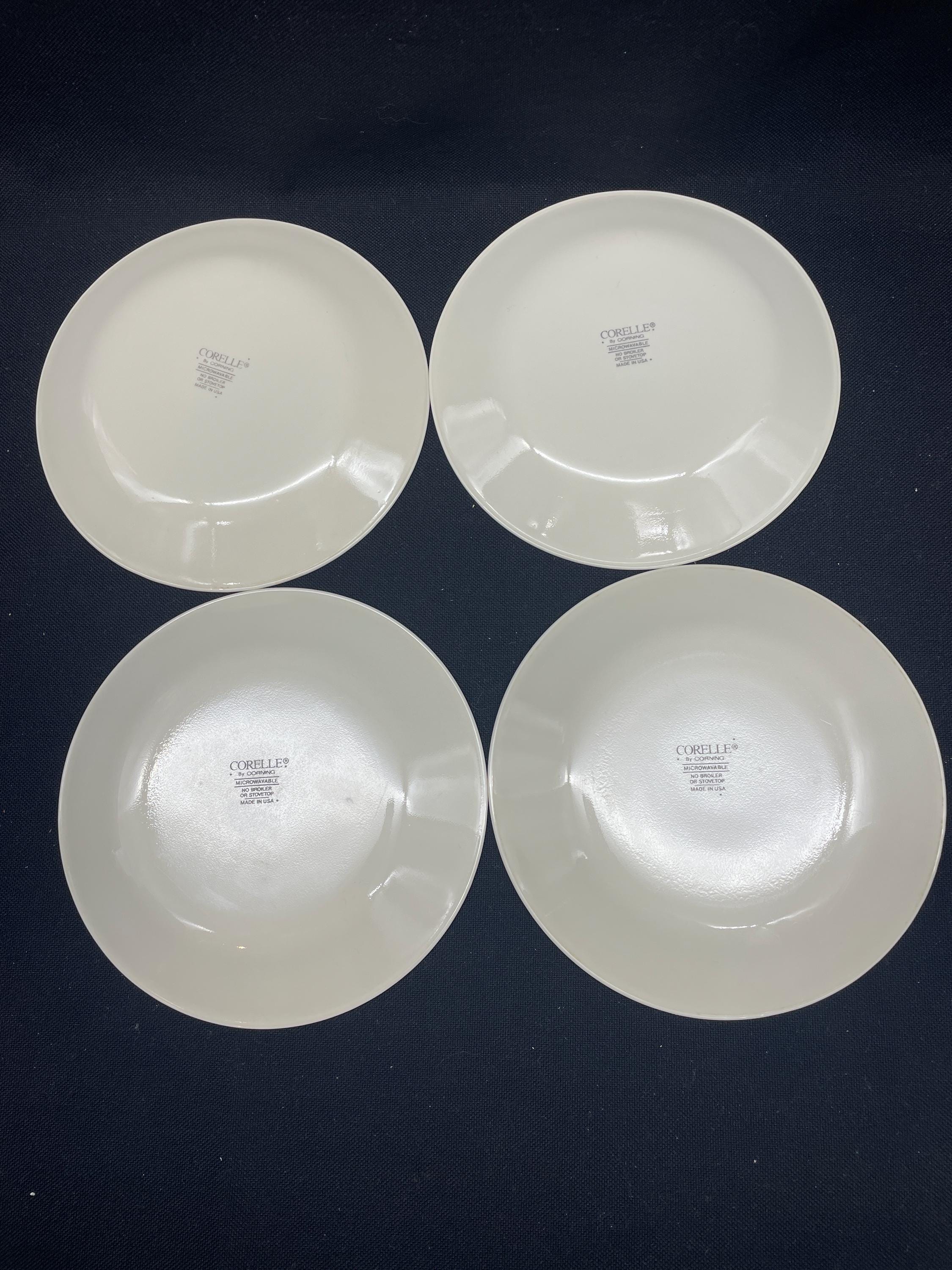 1990's Corelle English Breakfast (retired Pattern) 4 Bread and Butter ...