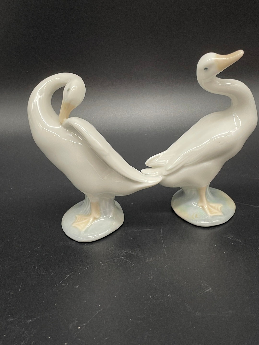 Lladro Geese Duck Figurines Set of 2 Made in Spain RETIRED, Lladro ...