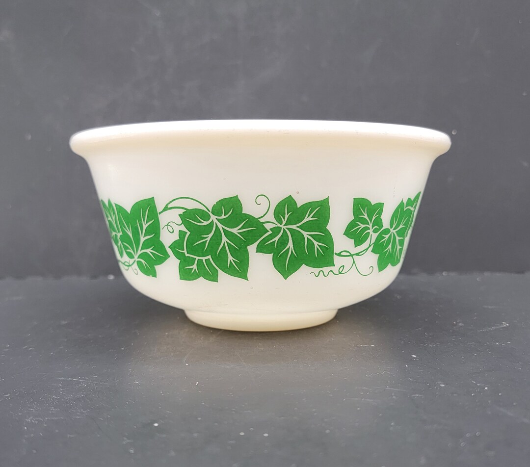 Hazel Atlas Ivy Bowl - Etsy