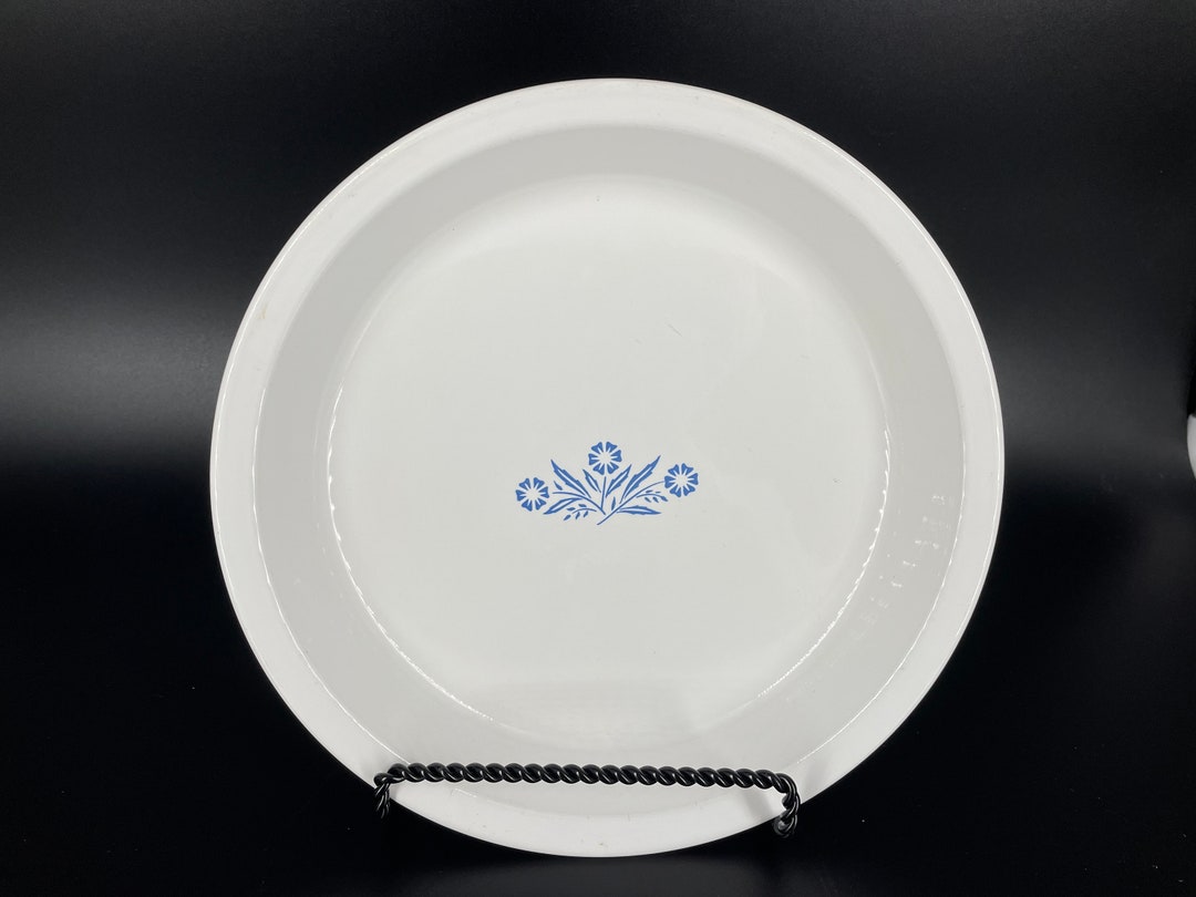 Corning Blue Cornflower Pie Plate (9") - Etsy