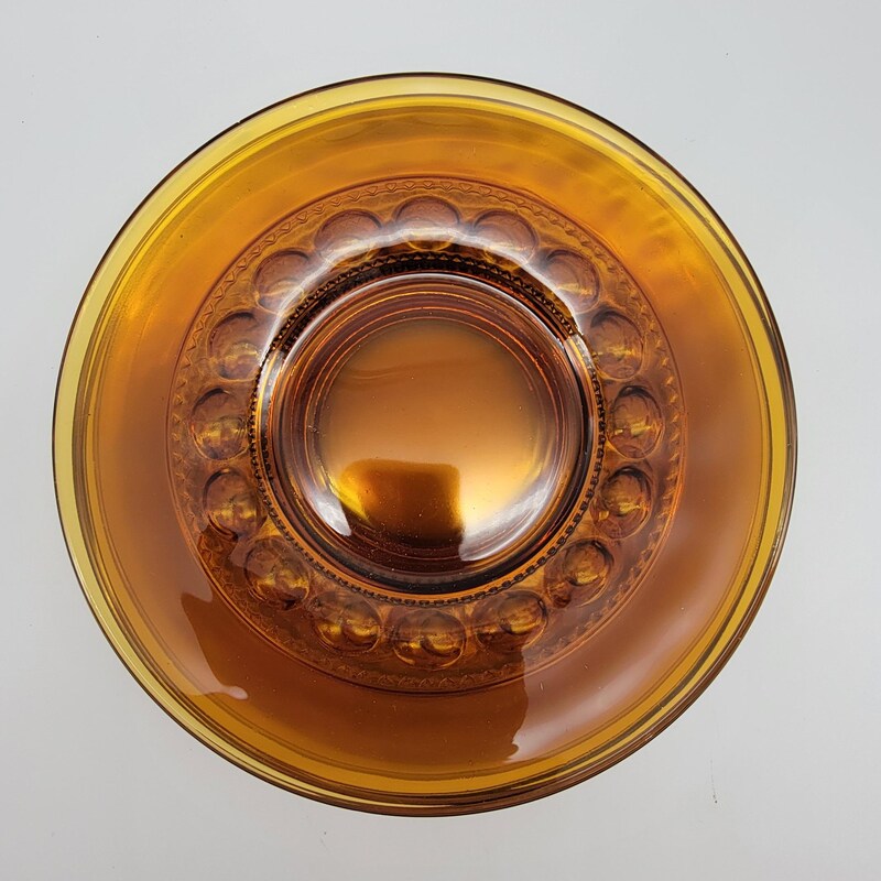 Amber Glass Plates - Etsy