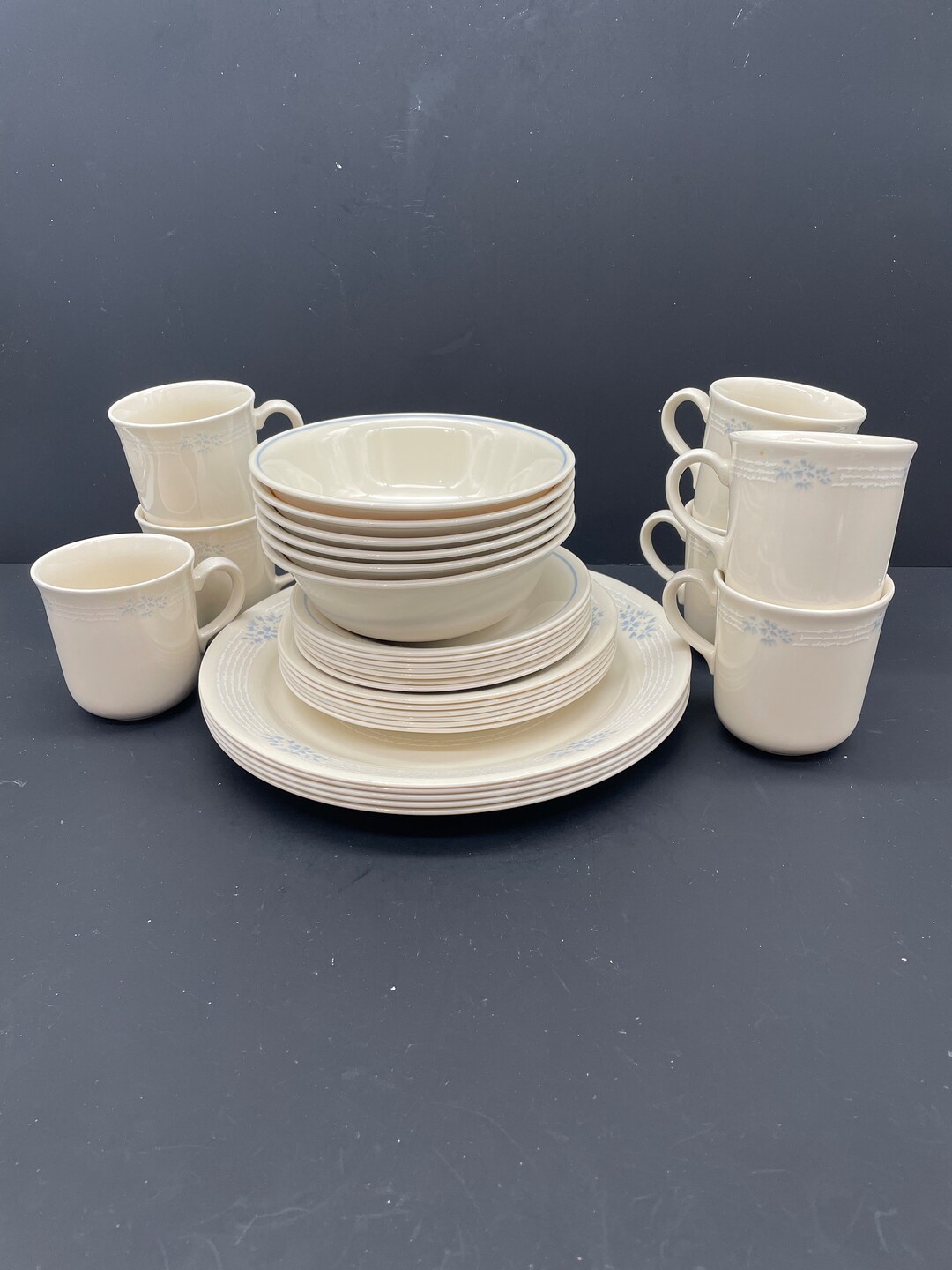 Corelle Lace Bouquet Dishes 31 Pieces - Etsy