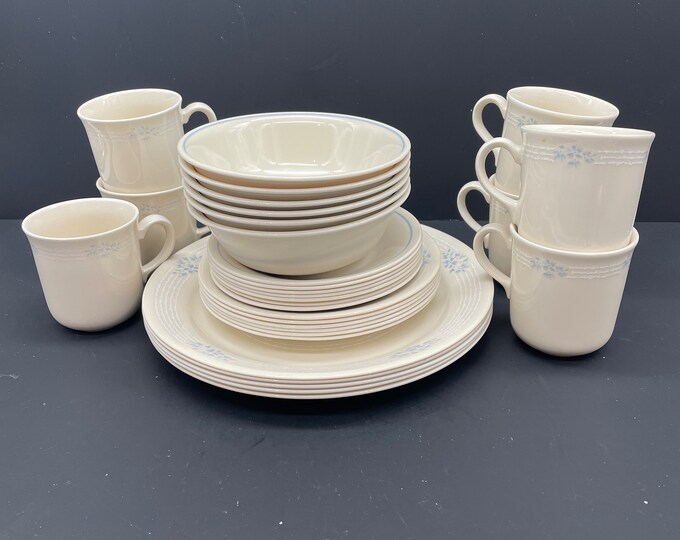 Corelle Lace Bouquet Dishes 31 Pieces - Etsy