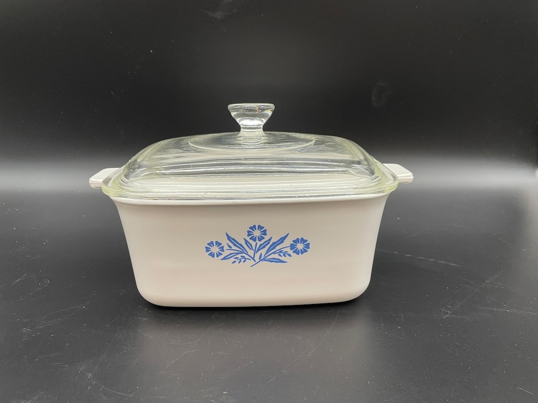 Corning Ware Cornflower Blue 1 1/2 Qt, With Lid (P-4-B), Corning ...