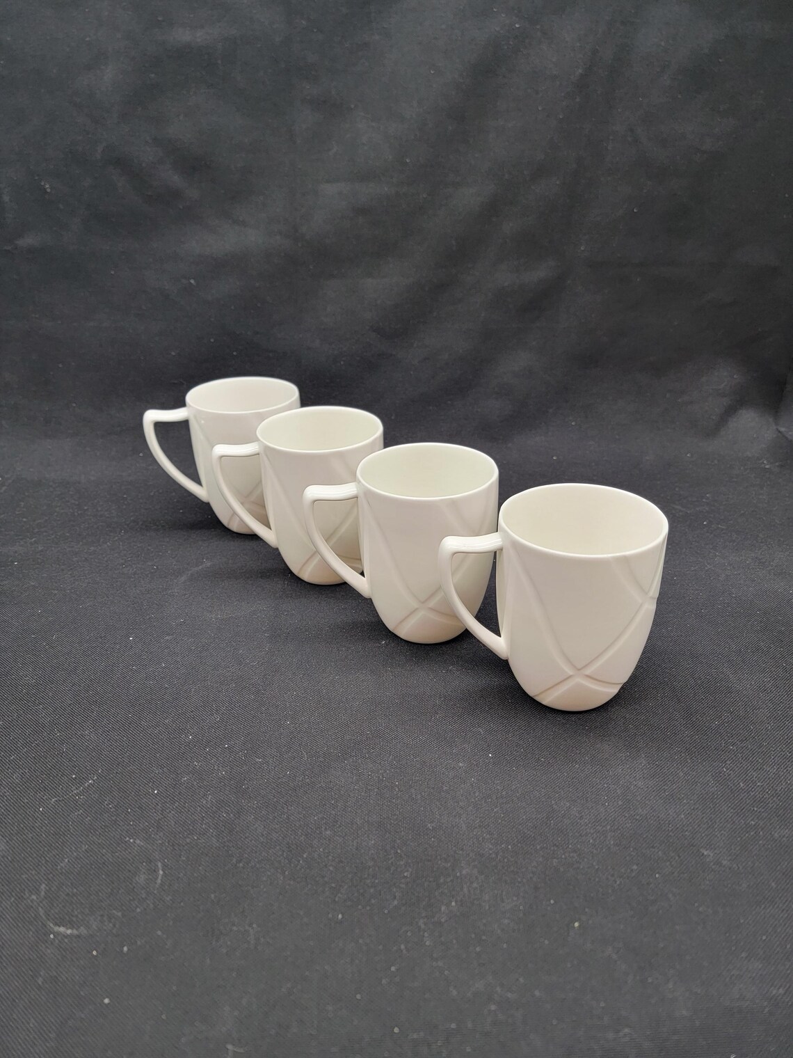 Lenox Vibe China Mugs Set of 4 - Etsy