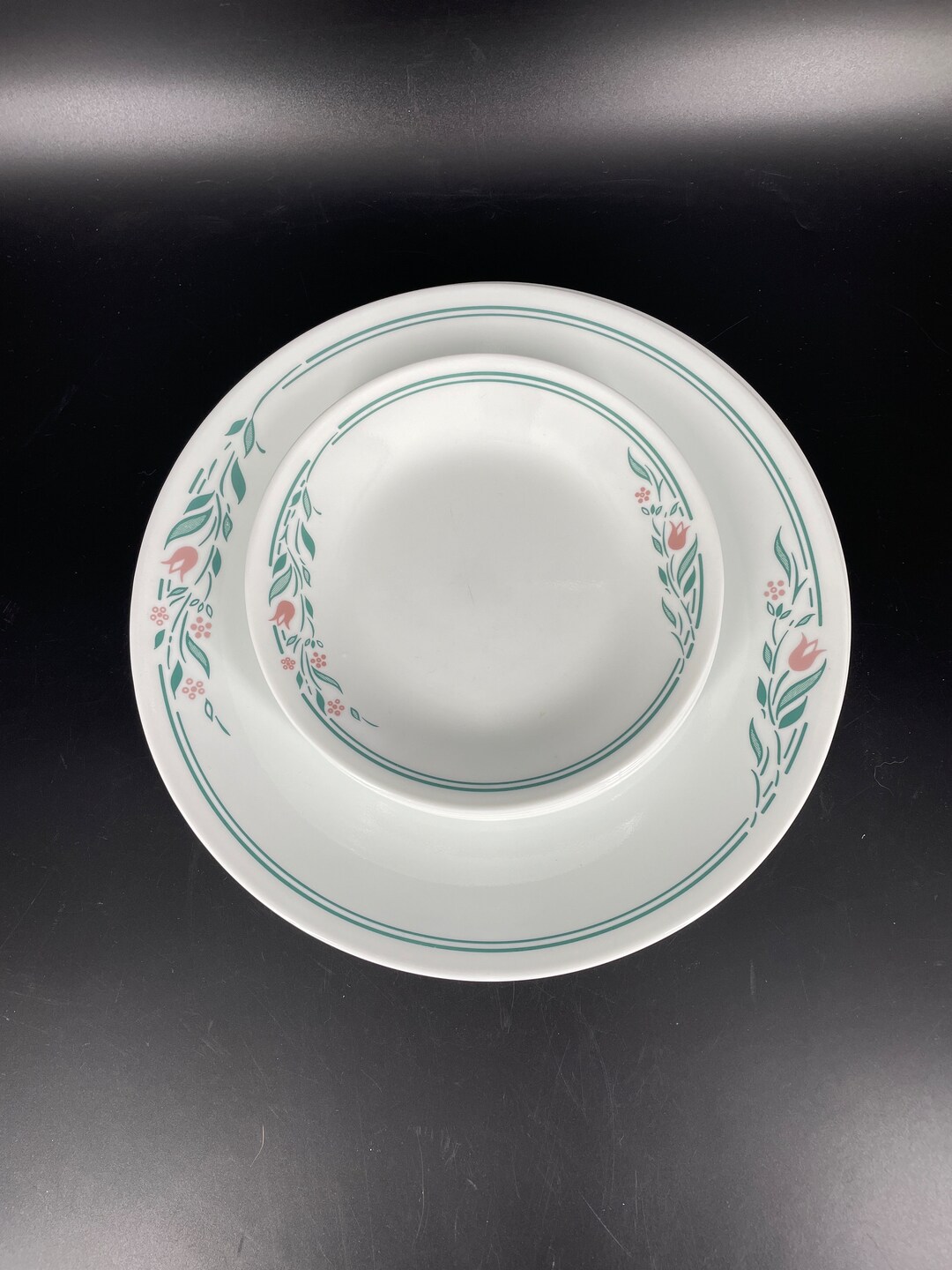 Corelle Rosemarie Plates - Set of 8 - Etsy