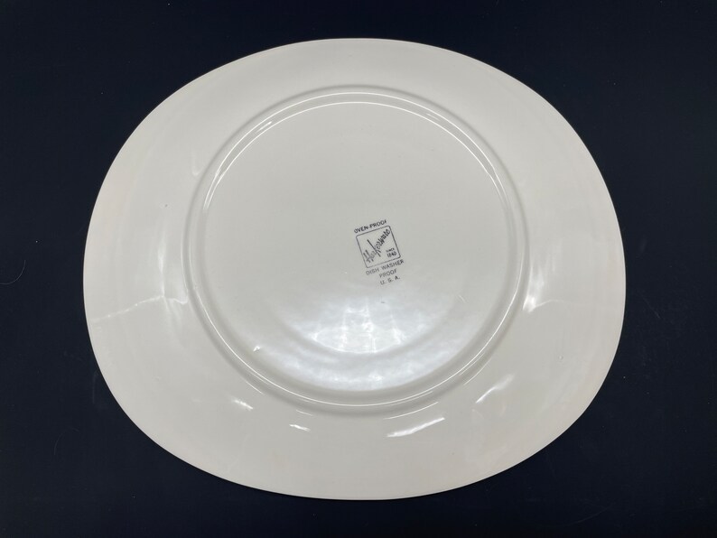 Vintage 1950s Harkerware Bamboo Platter 11 1/2" - Etsy