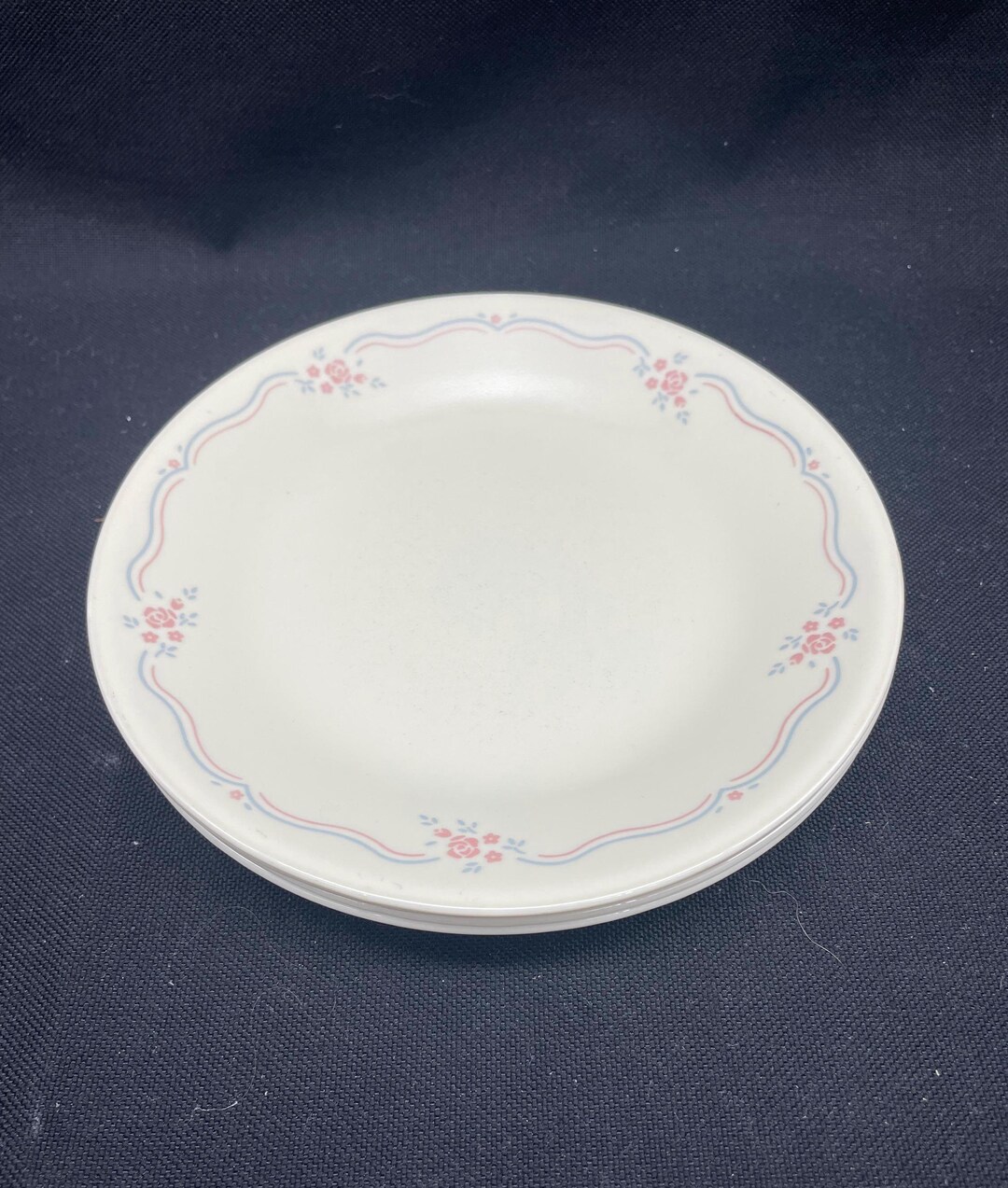 1990's Corelle English Breakfast (retired Pattern) 4 Bread and Butter ...