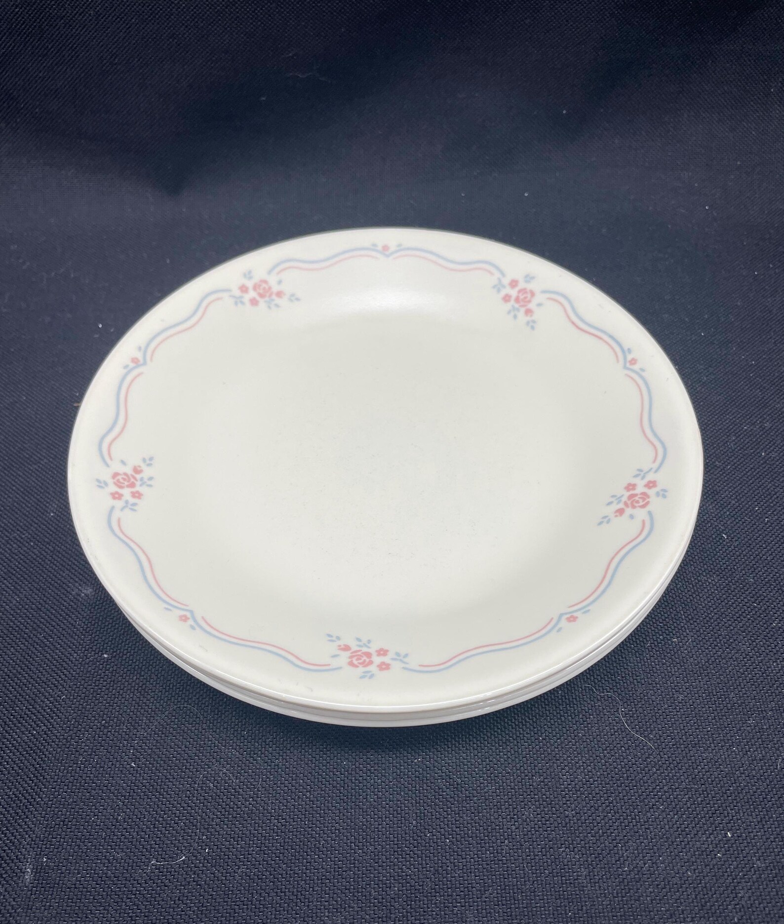 1990's Corelle English Breakfast (retired Pattern) 4 Bread and Butter ...